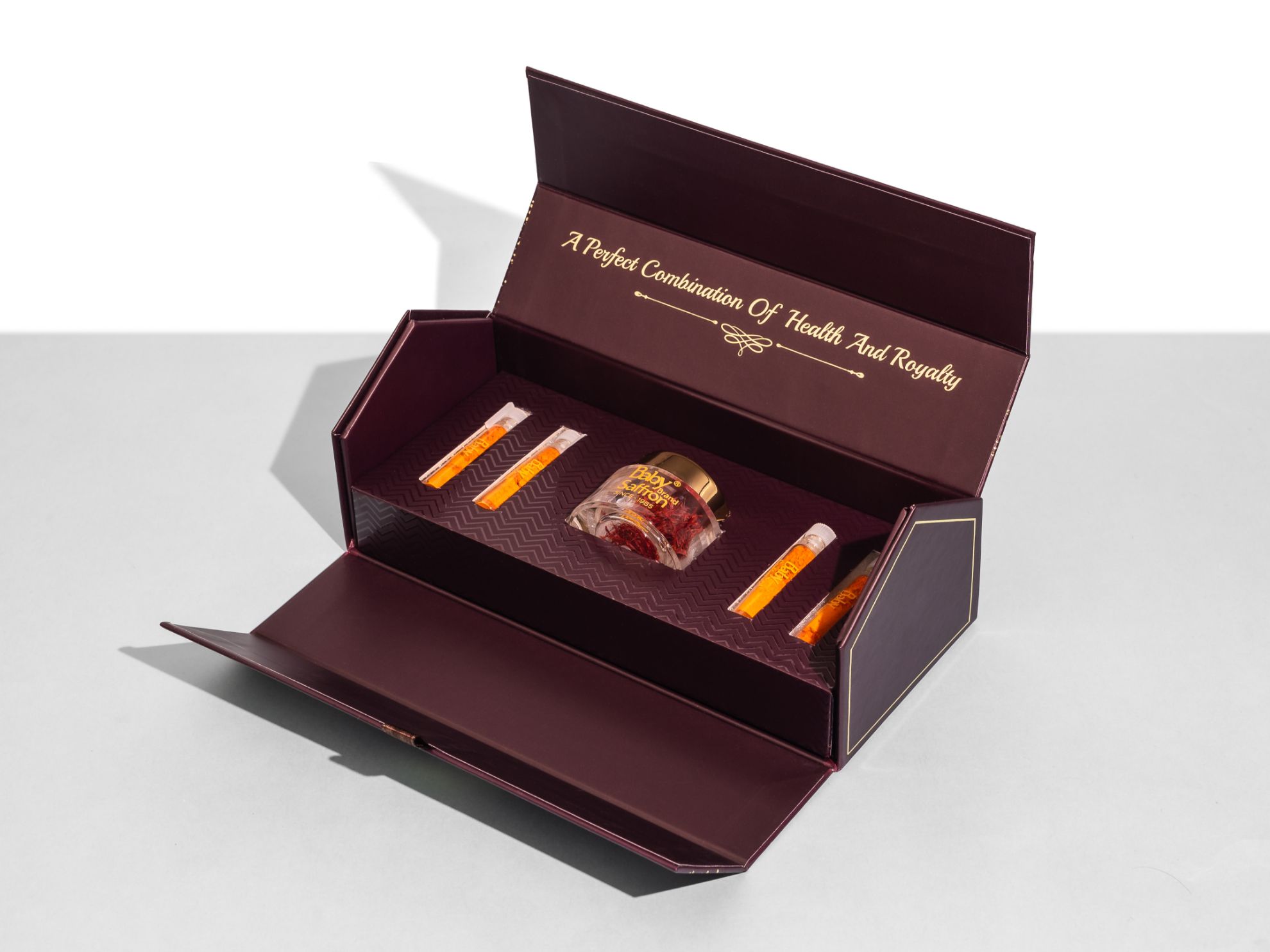 Baby Saffron 5 gm Triangular Box - Best Saffron To Buy