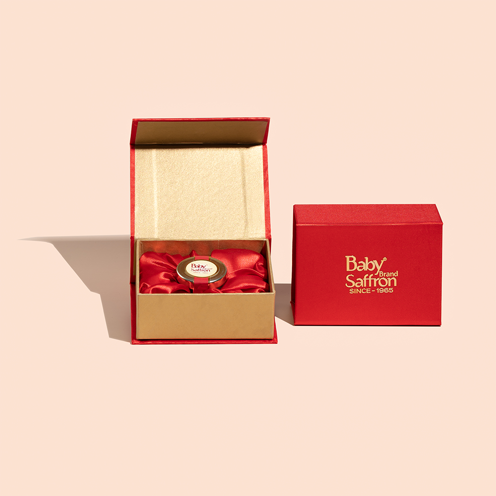 Baby Saffron 1g Saffron Gift Box (Red) - Buy Original Saffron Online India